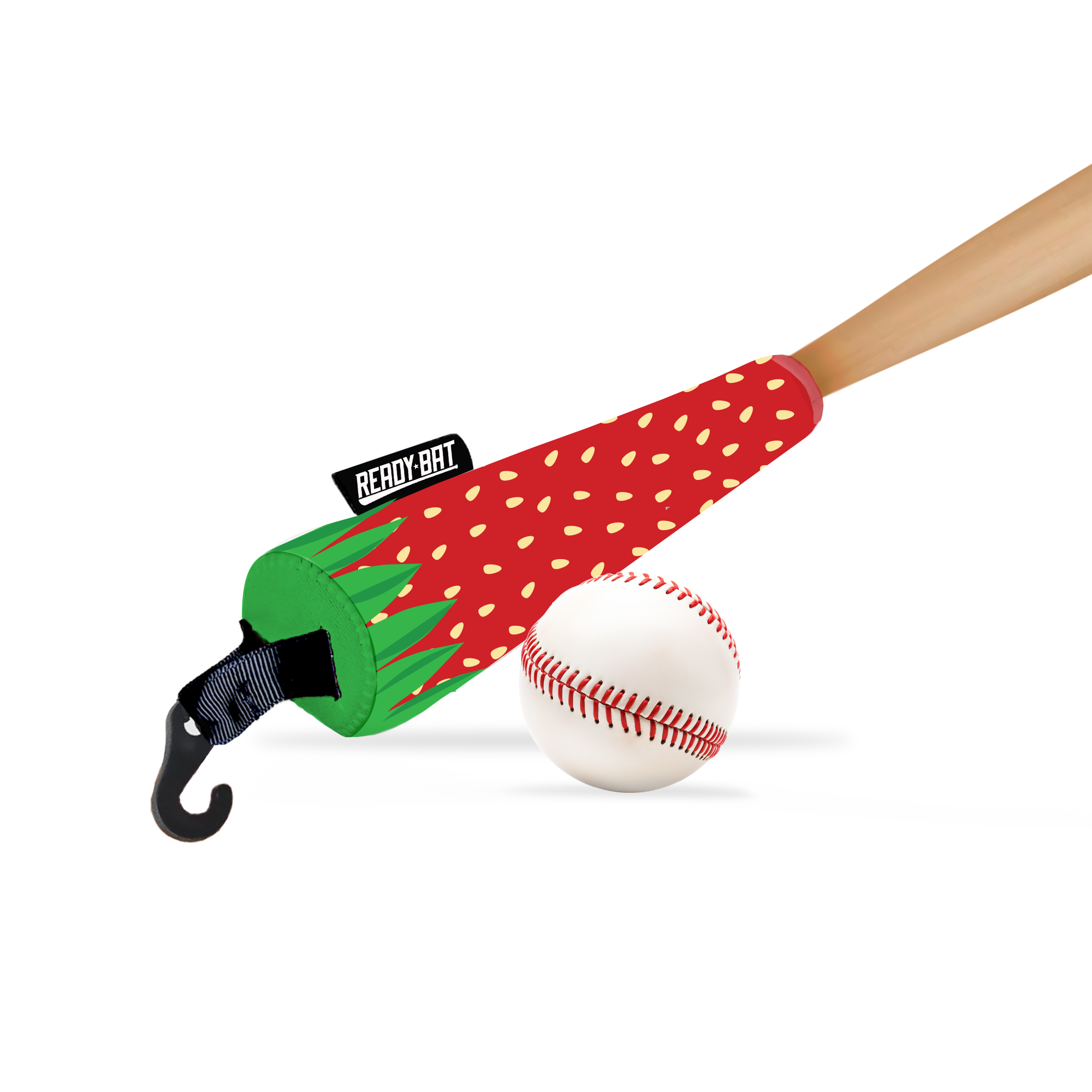 Strawberry Smash! Bat Handle Cover – ReadyBat